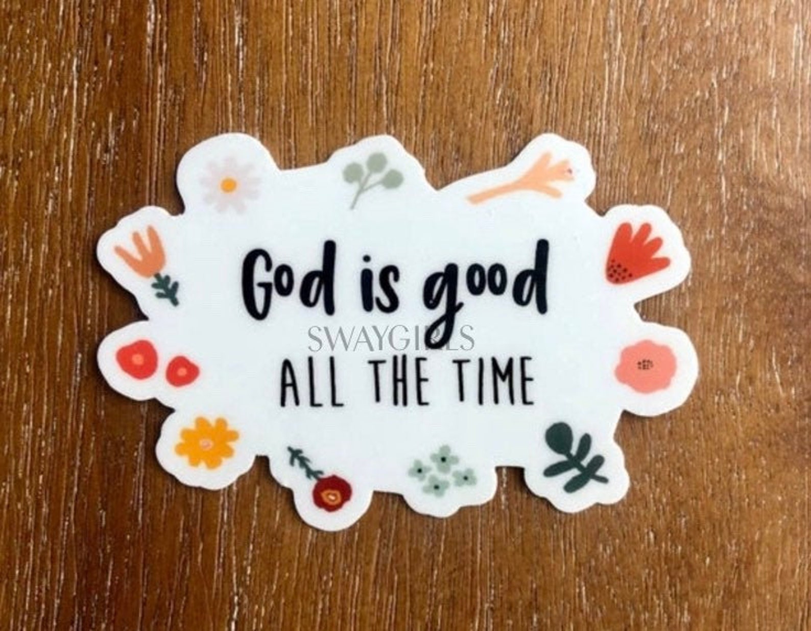God is Good Sticker Religious Quotes Christian Stickers | Etsy