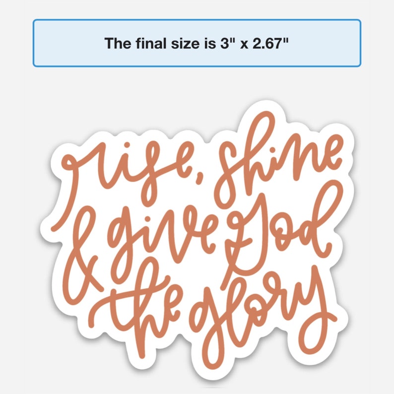 Christian Stickers Bible Journal Sticker God Sticker - Etsy