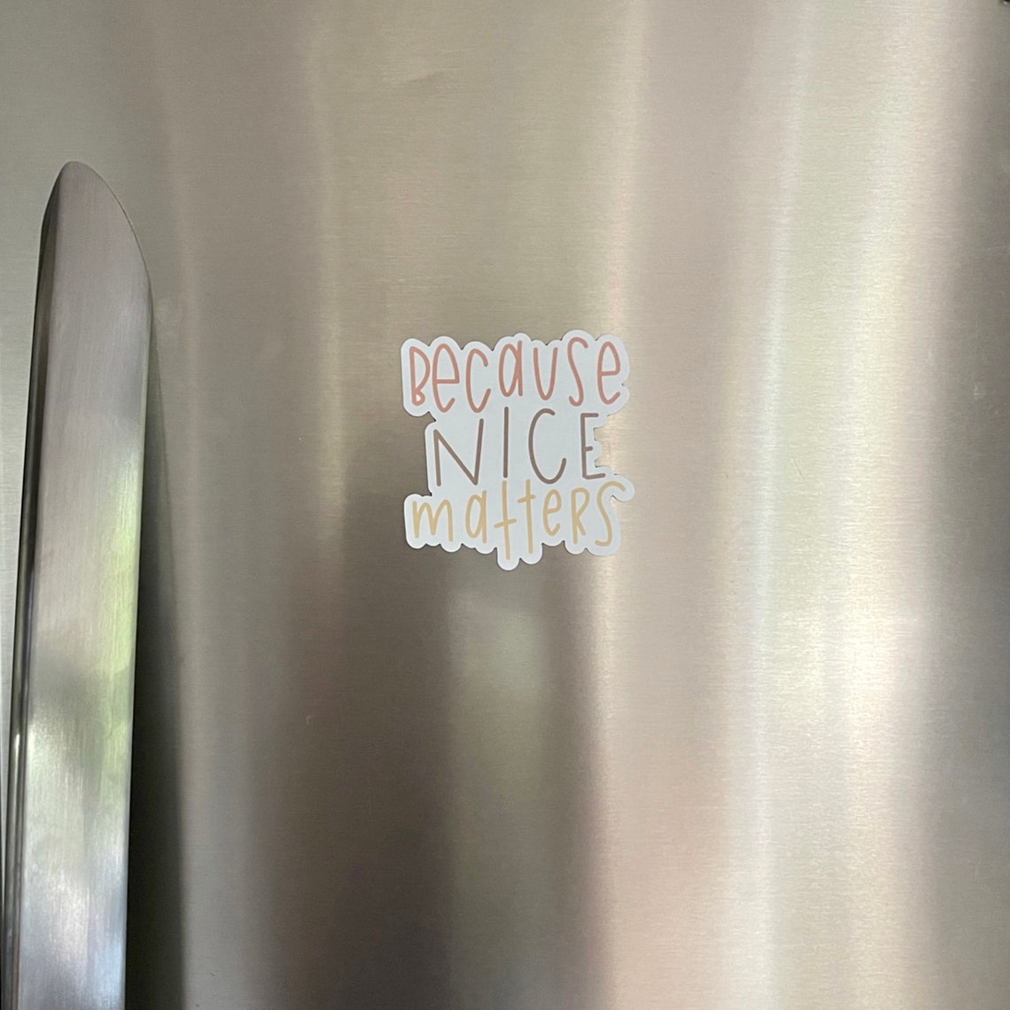 Be kind magnet Fridge or car magnets about kindness be | Etsy
