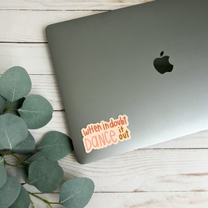 Dance Sticker | Dancer, Dance Team Decals | Waterproof Vinyl - Etsy