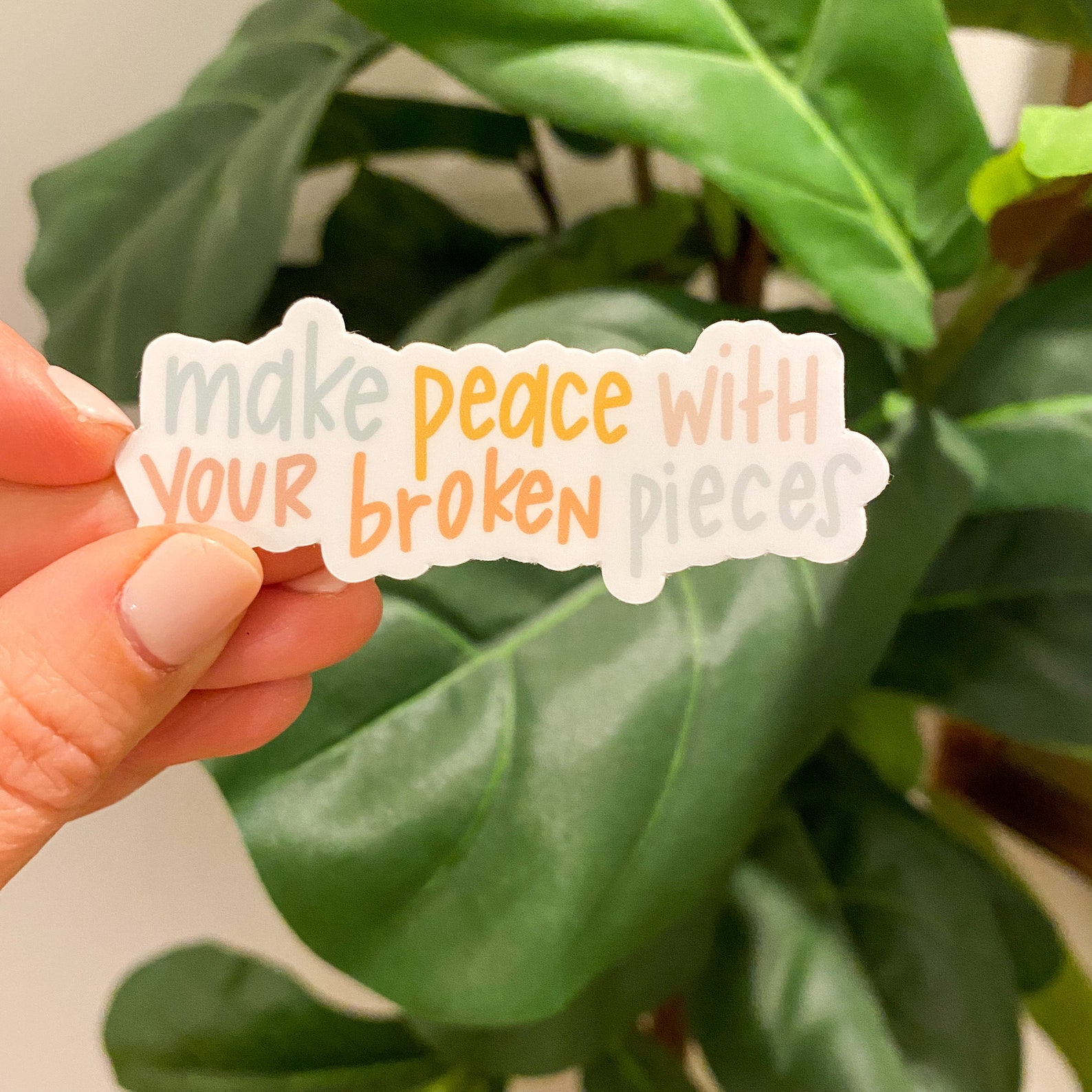Self Care Sticker Positive Decals Mental Health Quote - Etsy