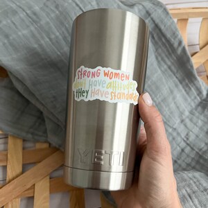 Feminist Sticker | Strong Women Affirmation Decal | Inspirational ...