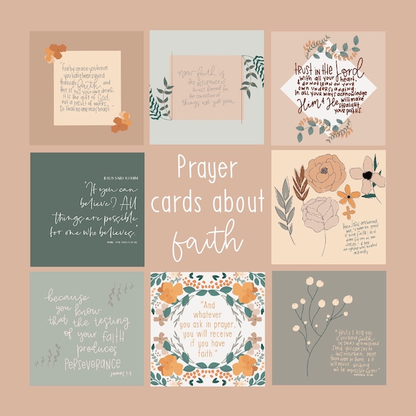 Bible Verse Cards - Etsy
