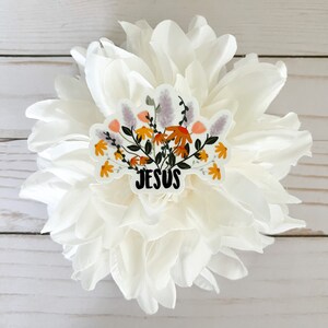 Jesus Sticker | Christian Faith Stickers | Waterproof Vinyl Decals ...