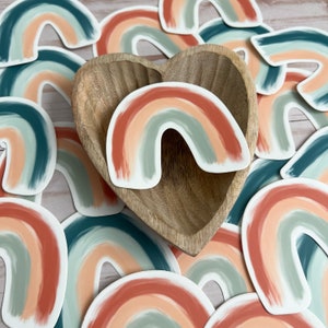 Pastel Rainbow Sticker: Waterproof Vinyl Decal for Laptop, Hydroflask ...