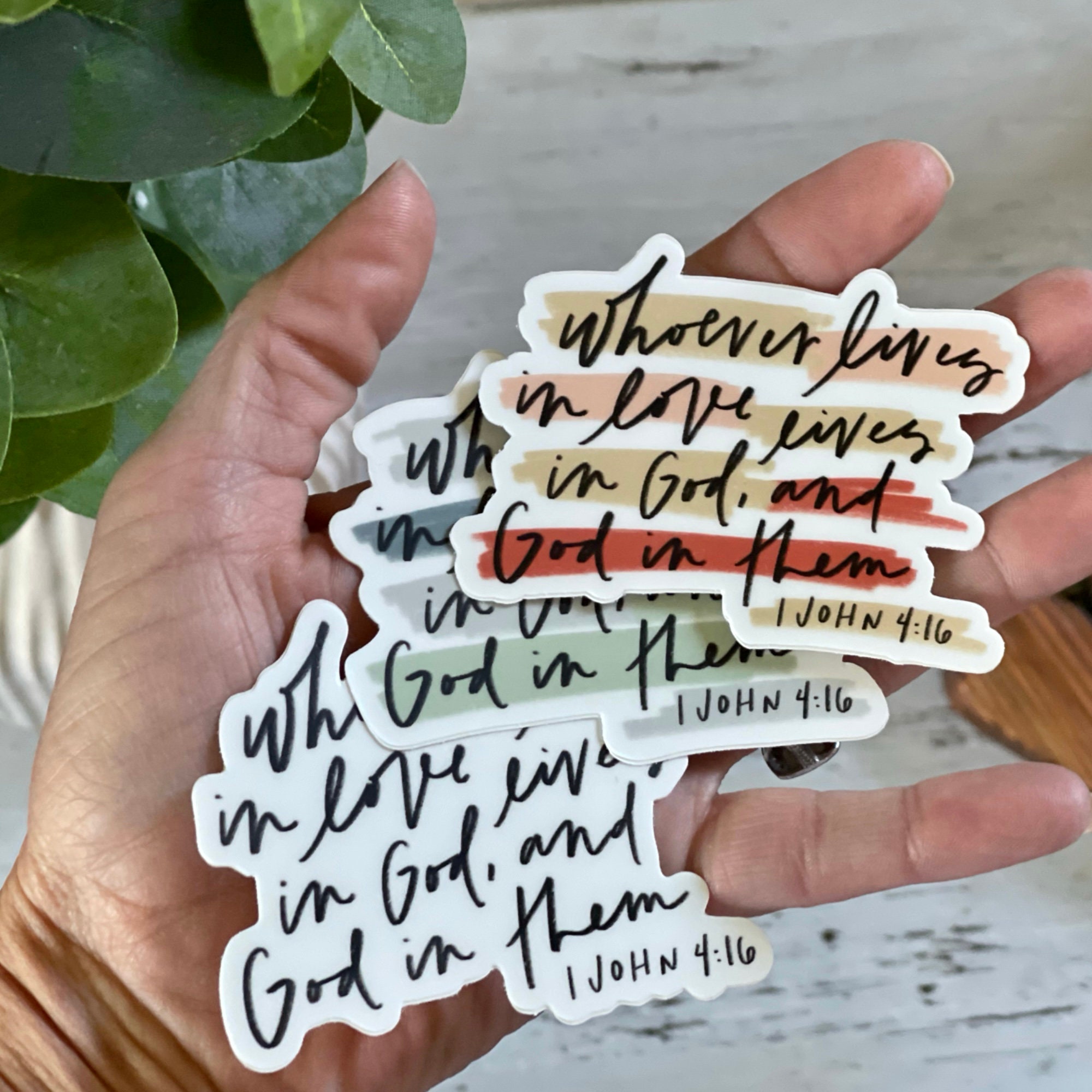 Religious quotes sticker Bible verse sticker Christian | Etsy