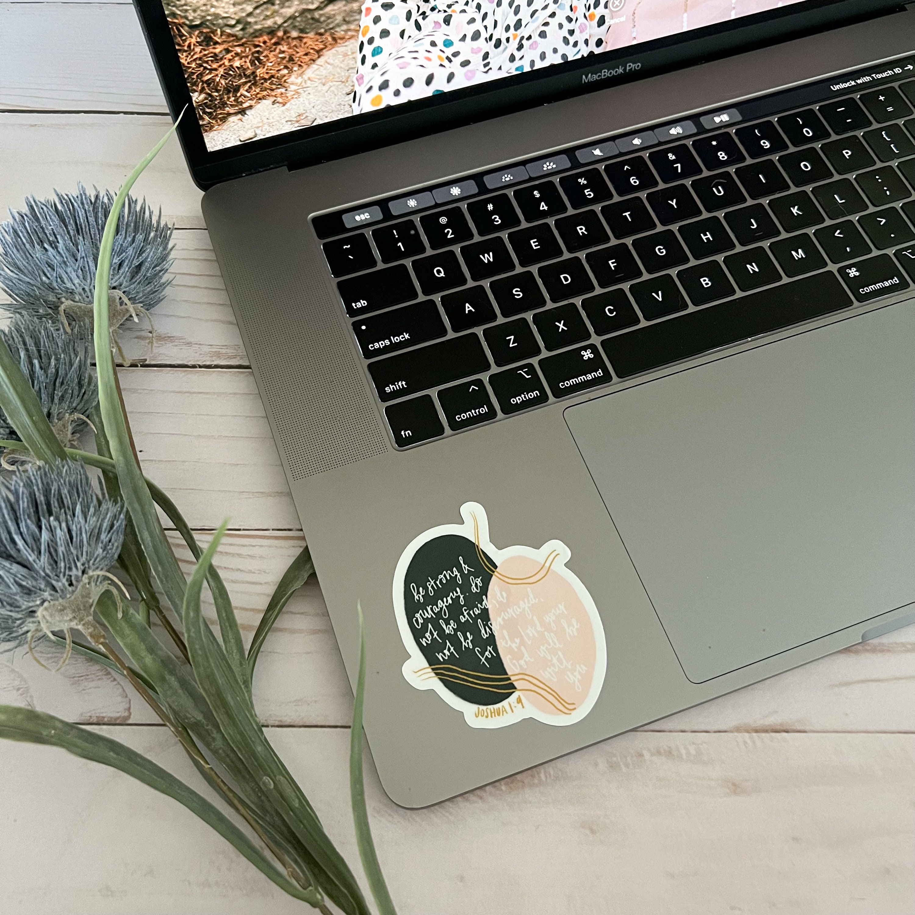 Be Brave Sticker | Christian Stickers | Faith Sticker | Bible Verse ...