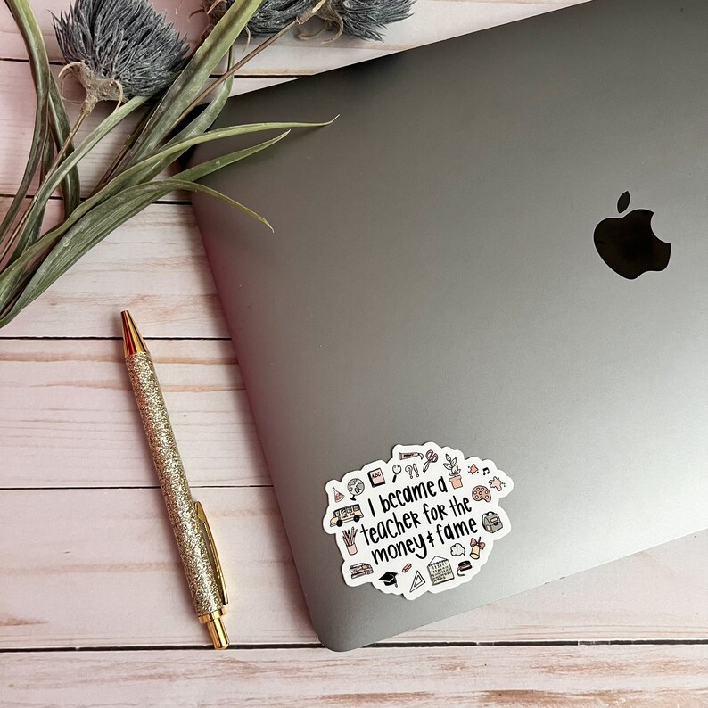 Teacher Sticker Funny Student Teacher Gifts Back to School - Etsy