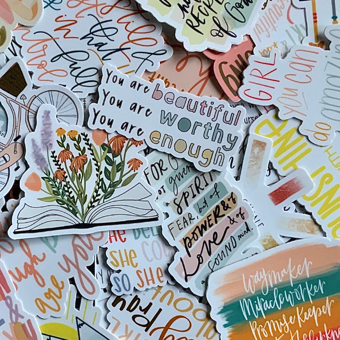 Sticker Bundle | Pick Any 5 of Your Choice | Sticker Packs | Waterproof ...