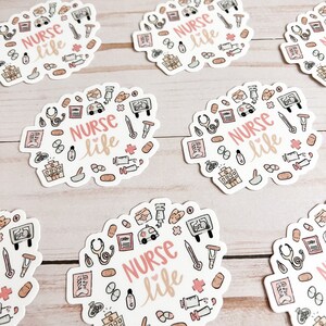 Nurse Sticker | Nursing Student Sticker | NP Sticker | Medical ...
