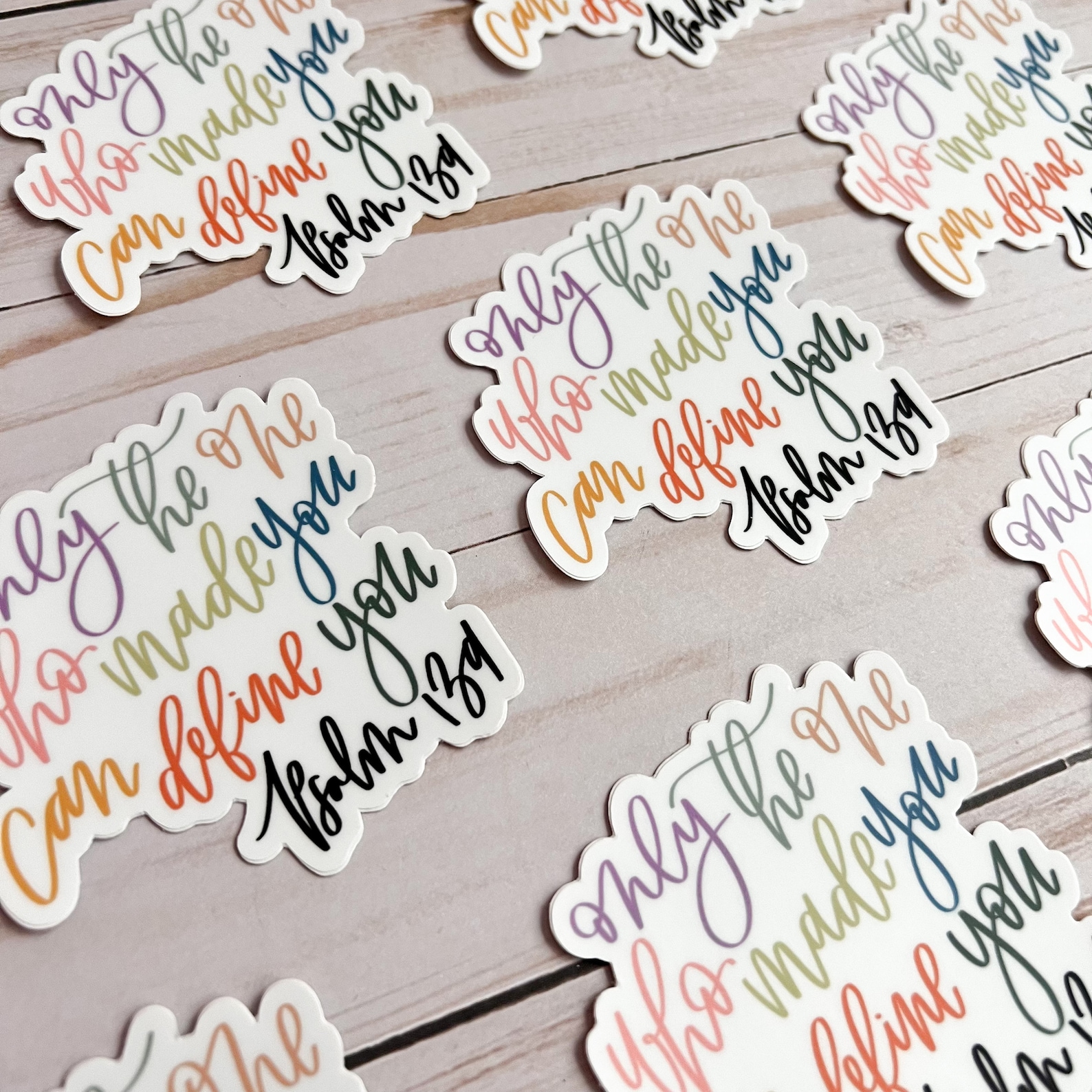 Christian Sticker Faith Decals About Jesus God the Bible | Etsy