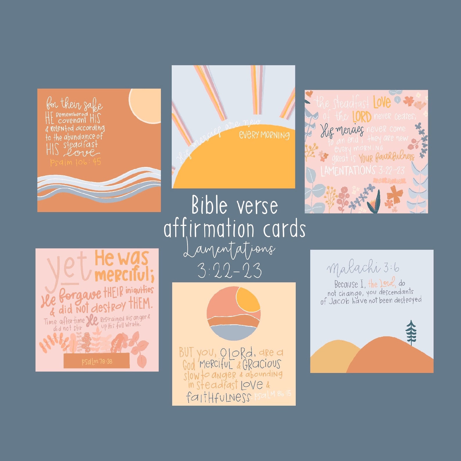 Bible Affirmation Cards Scripture Cards Prayer Cards - Etsy