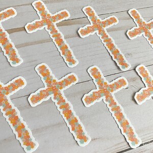 Cross Sticker | Christian Decals | Jesus Stickers - Etsy