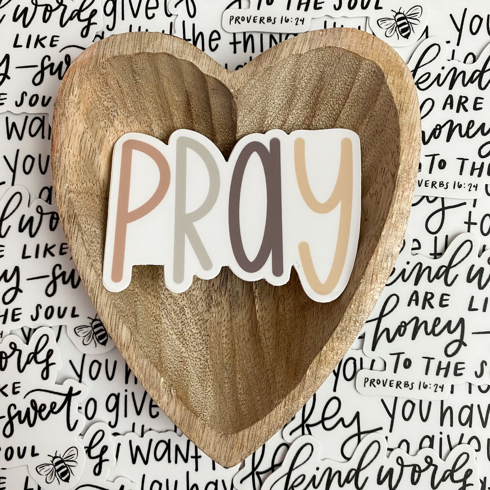 Pray Sticker Christian Stickers Faith Decals & Gifts - Etsy