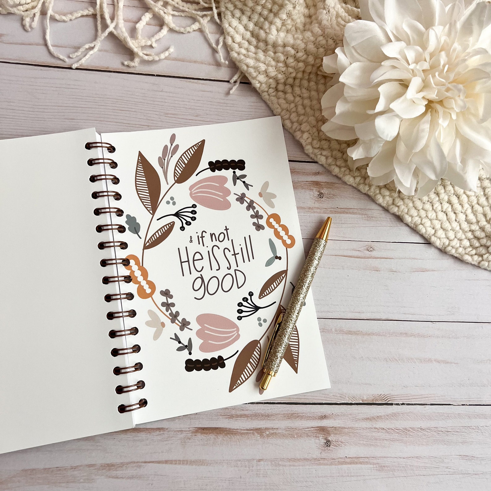 Bible Journal Notebook Christian Notebooks Soft Cover Wire - Etsy