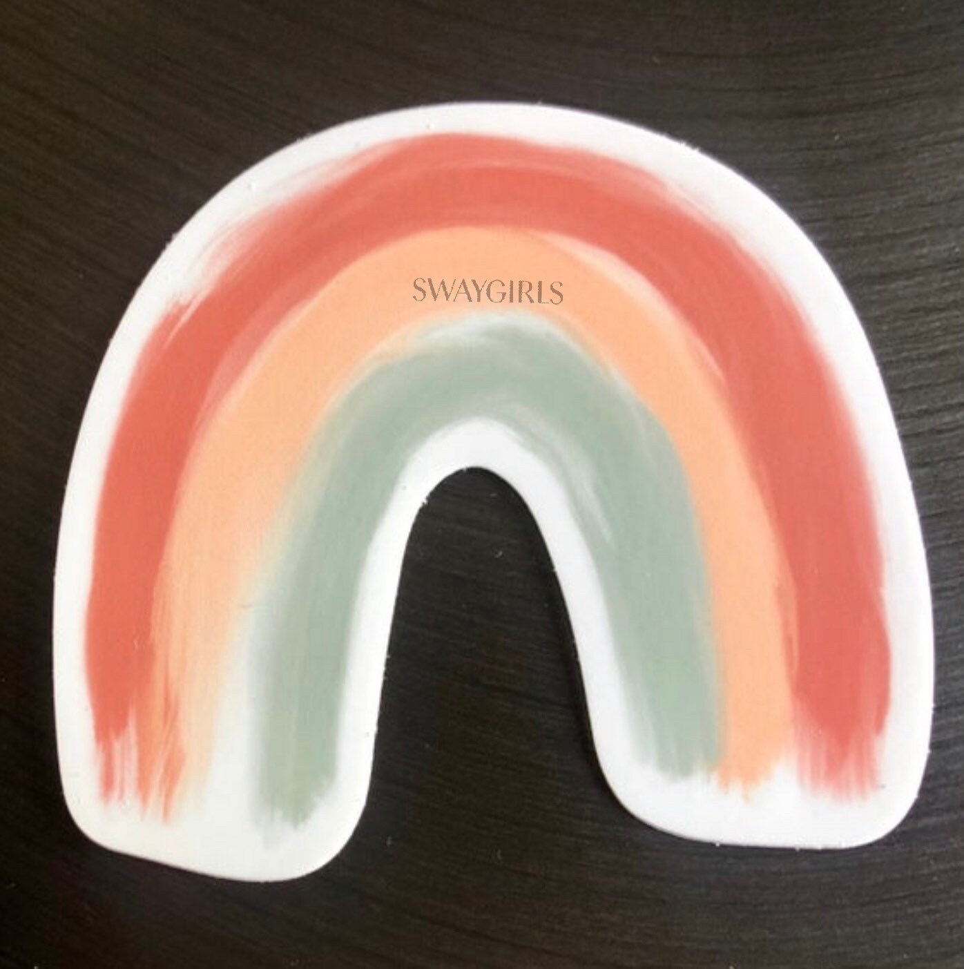 Pastel Rainbow Sticker Waterproof Vinyl Stickers for Laptop | Etsy