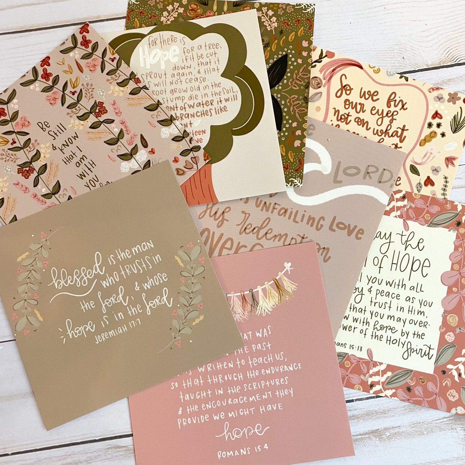 Bible Affirmation Cards Scripture Cards Prayer Cards | Etsy