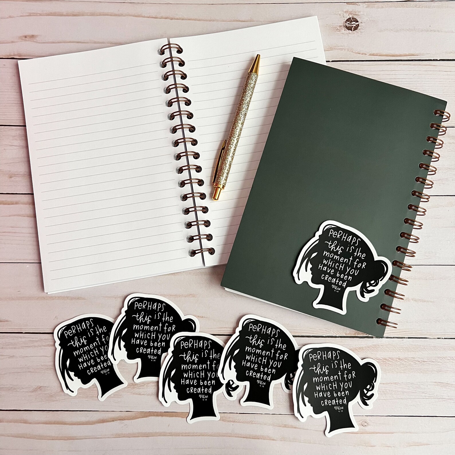 Bible Verse Sticker Esther 4:14 Christian Stickers - Etsy