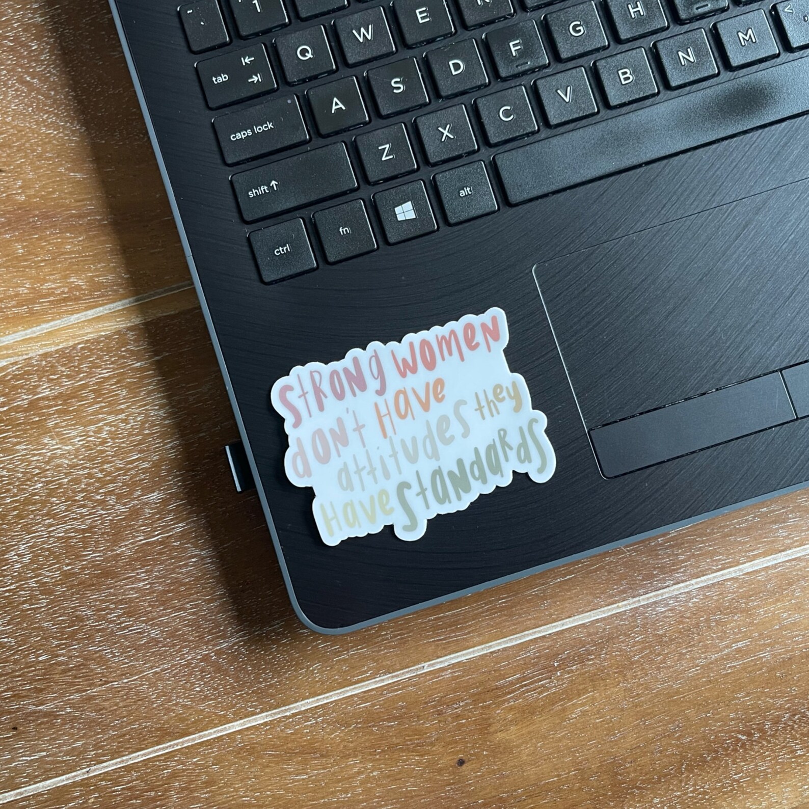 Feminist sticker Strong women affirmation decal | Etsy