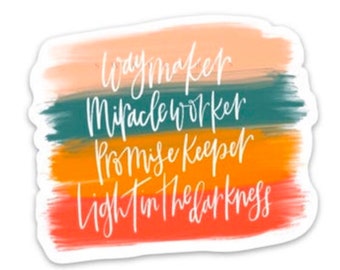 Praise Him Sticker Affirmation Stickers Laptop Sticker - Etsy