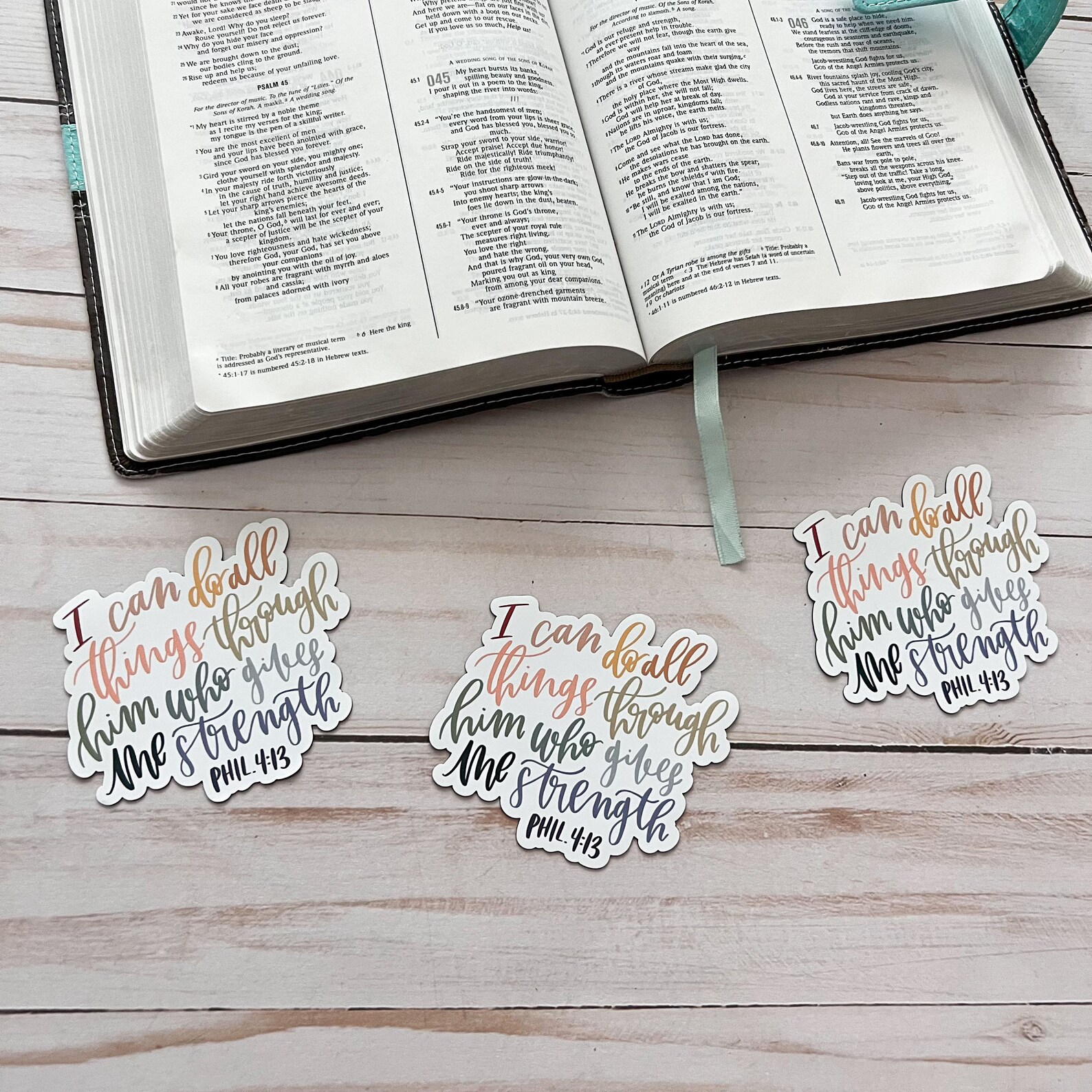 Bible Verse Magnet Christian Fridge Magnet Philippians - Etsy
