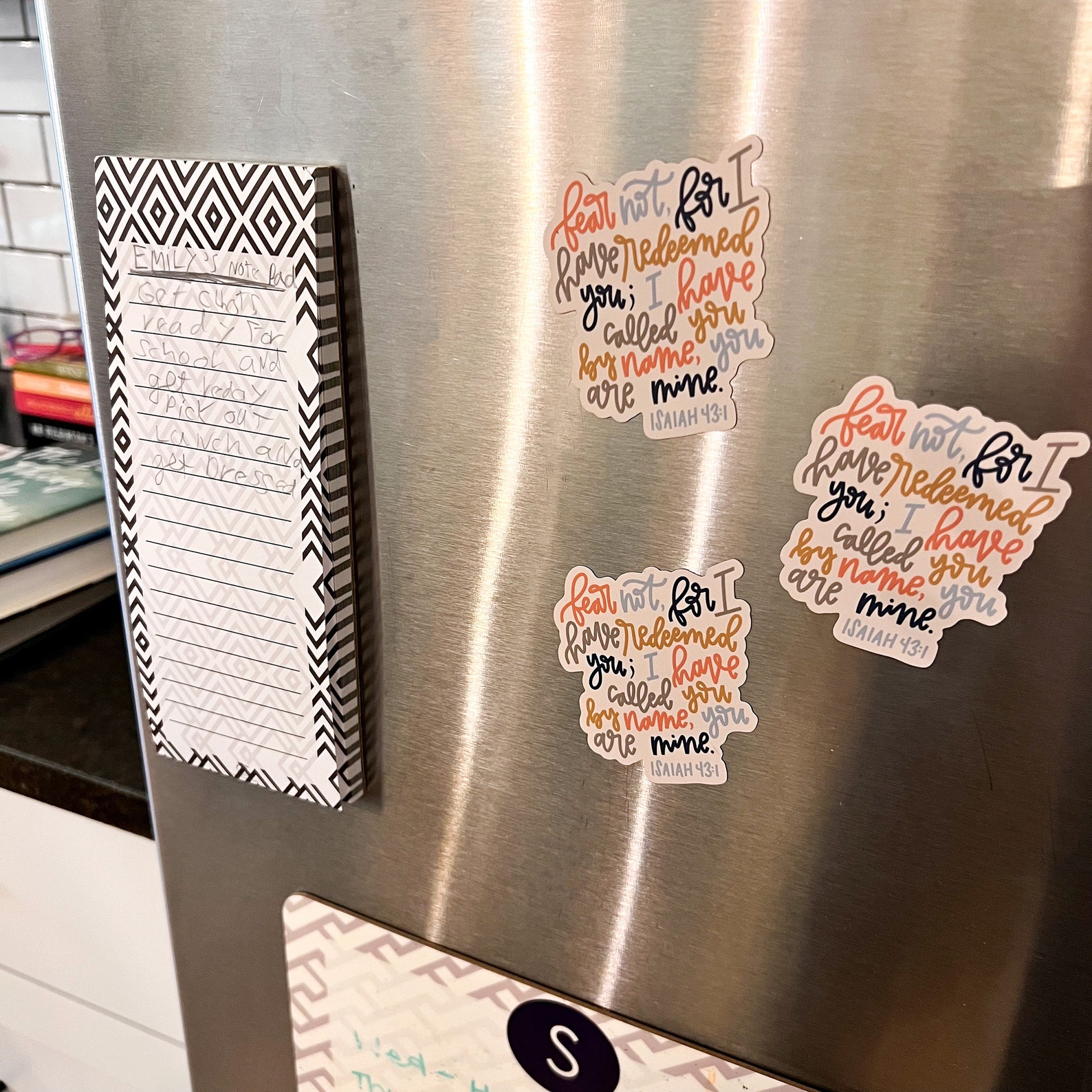 Religious Faith Magnets Christian Fridge Magnets Isaiah - Etsy