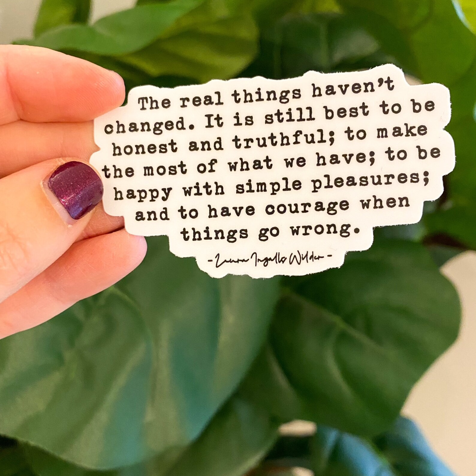 Encouraging Sticker Waterproof Vinyl Stickers Laura | Etsy