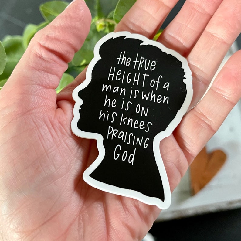 Christian Sticker for Him | Religious Quotes | Bible Verse Decals ...
