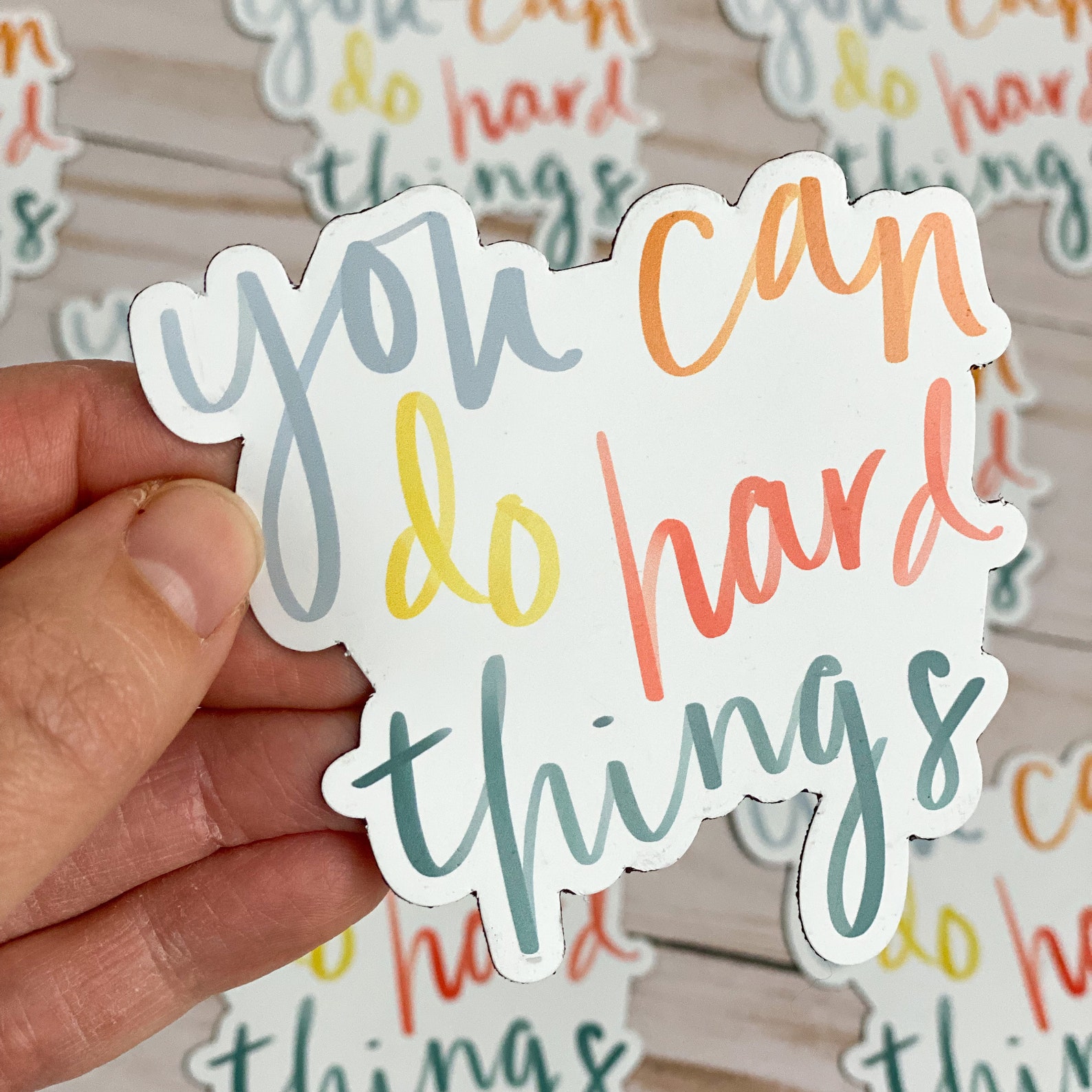 Encouraging Inspirational Stickers Waterproof Vinyl Decals - Etsy