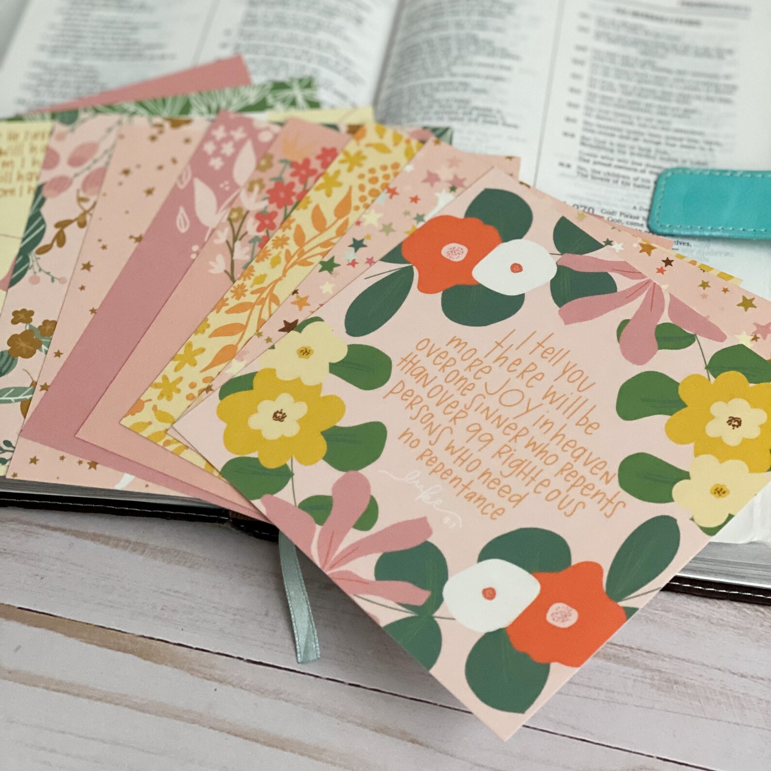 Scripture Cards Prayer Cards Bible Memorization Bible | Etsy