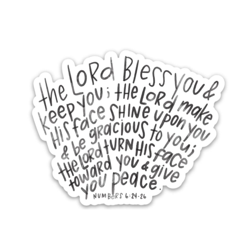 Blessing Decal - Etsy