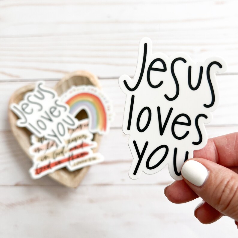 Christian Quotes Bible Verse Sticker Quote Faith Jesus - Etsy