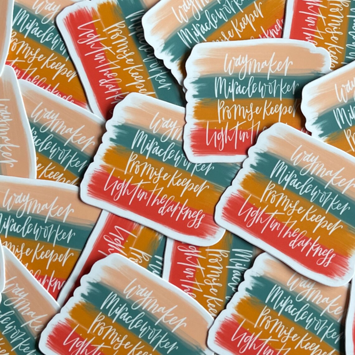 Waymaker sticker Religious Christian stickers Faith Bible | Etsy