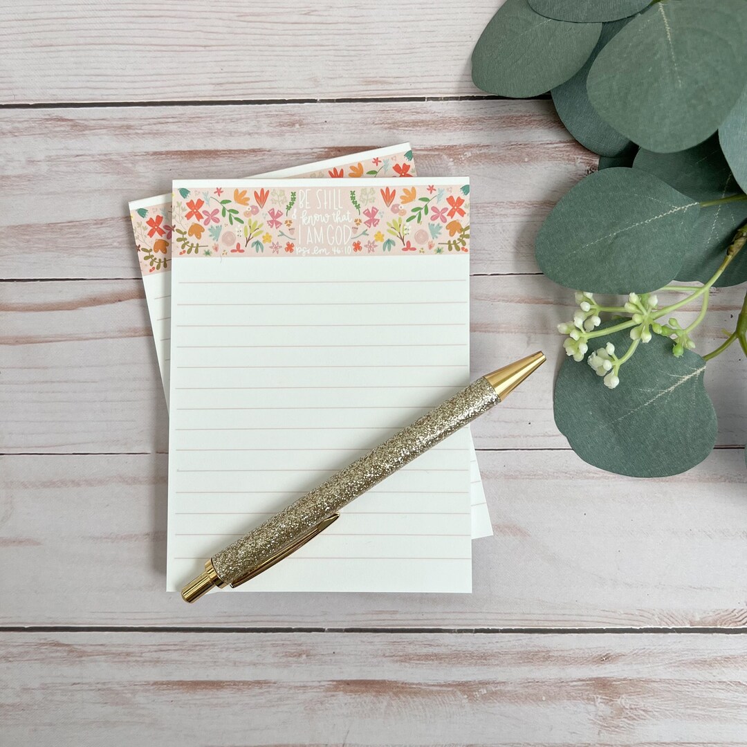 Sermon Notes | Faith Notepads | Religious Quotes Notepad | Christian ...