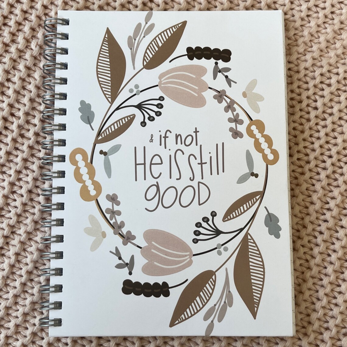 Bible journal notebook Christian notebooks Soft cover wire | Etsy