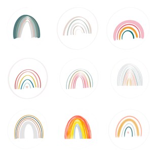 Instagram Story Highlight Icon 64 Boho Rainbow Social Media Covers Use ...