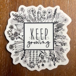 Inspirational Quote Self Care Stickers Waterproof Vinyl | Etsy