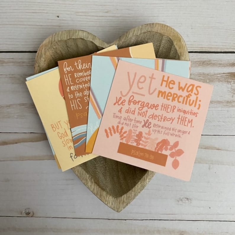 Bible Affirmation Cards Scripture Cards Prayer Cards | Etsy