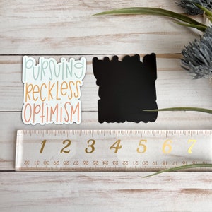 Positive Affirmation Magnet | Fridge Magnet | Pursuing Reckless ...