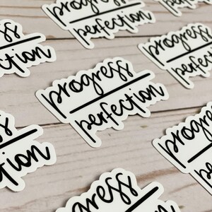 Sticker Quotes | Inspirational Decals | Waterproof Stickers | Progress ...