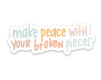 Positive Sticker Quotes Self Care Sticker Be Proud Sticker ...