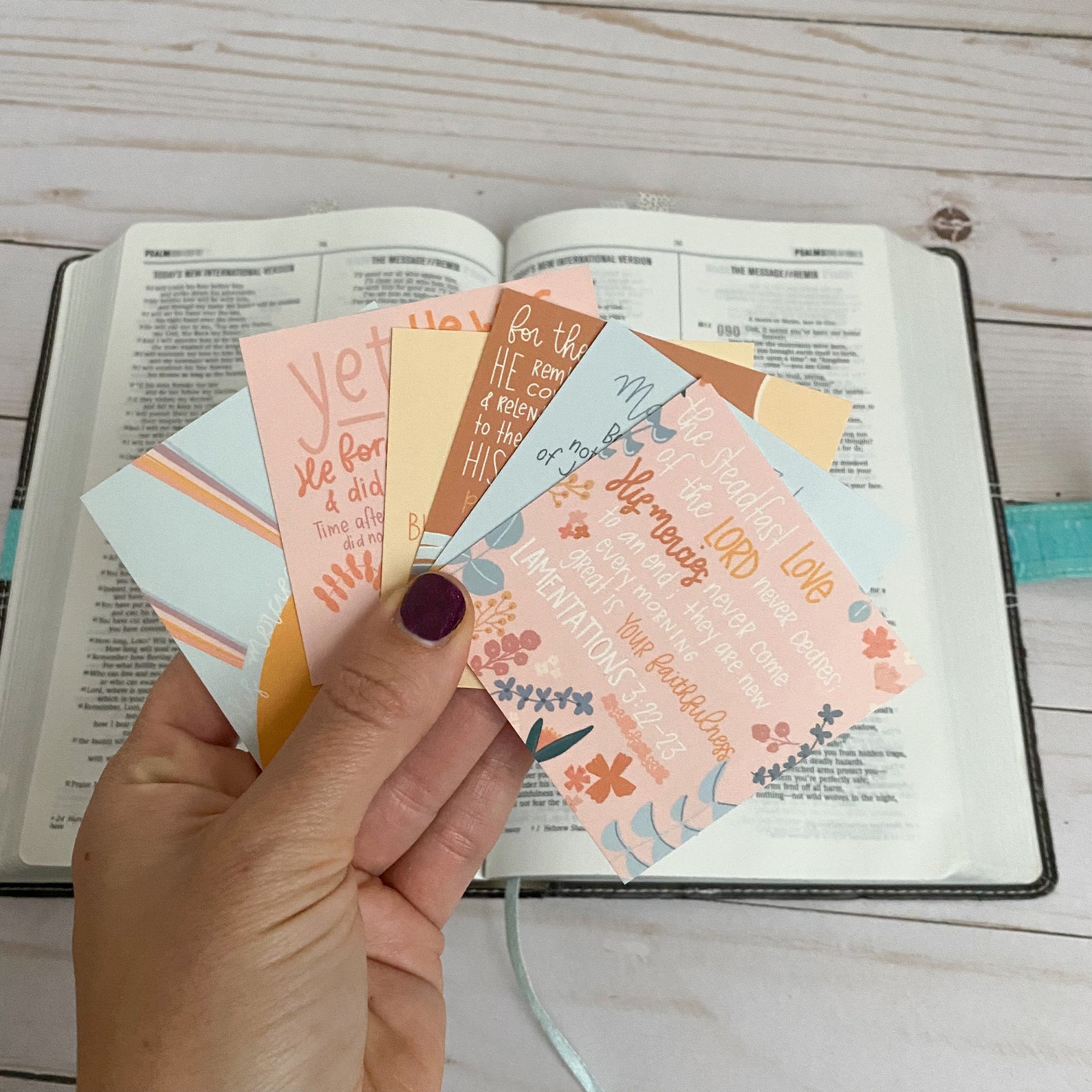 Bible Affirmation Cards Scripture Cards Prayer Cards - Etsy