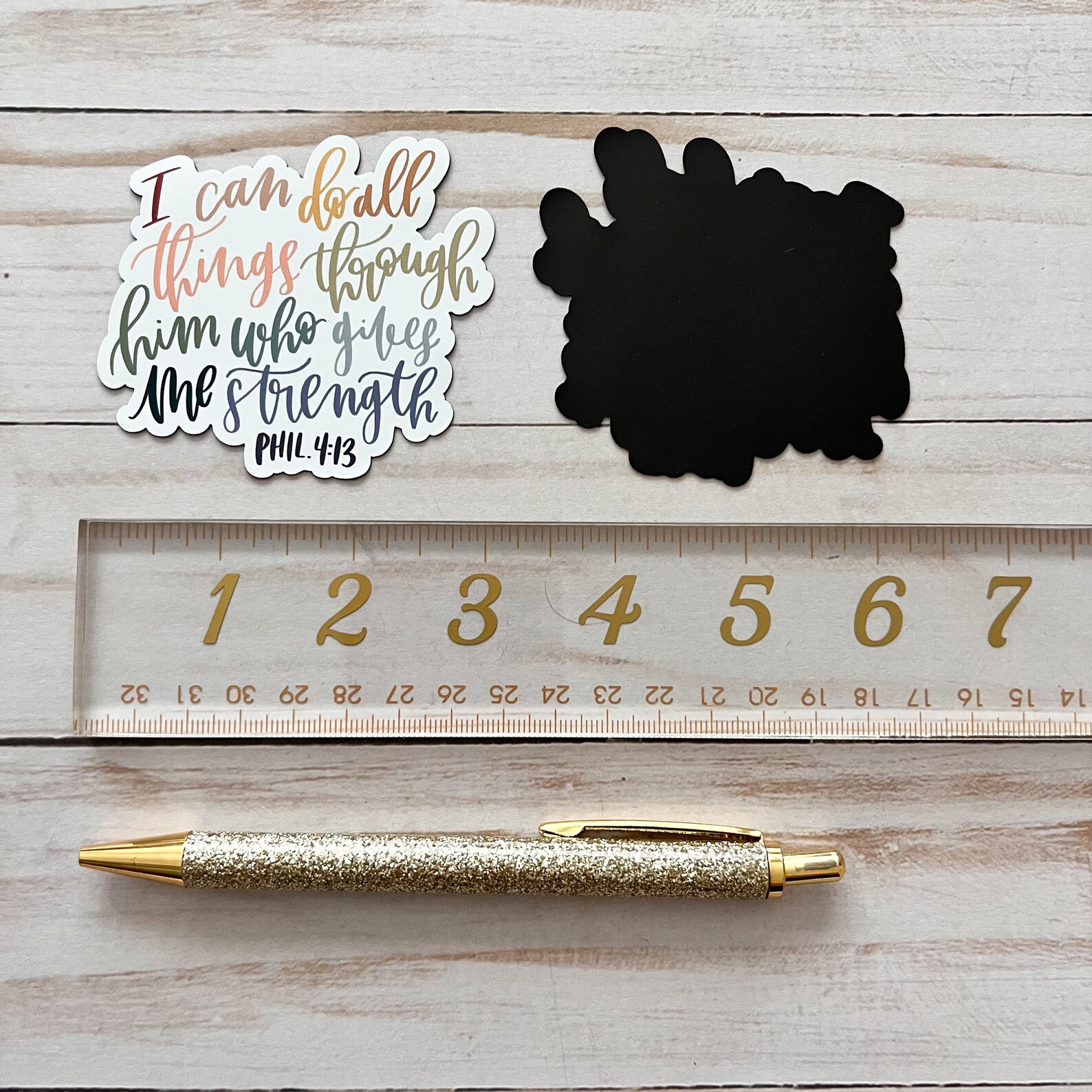 Bible Verse Magnet | Christian Fridge Magnet | Philippians 4:13 Magnet ...