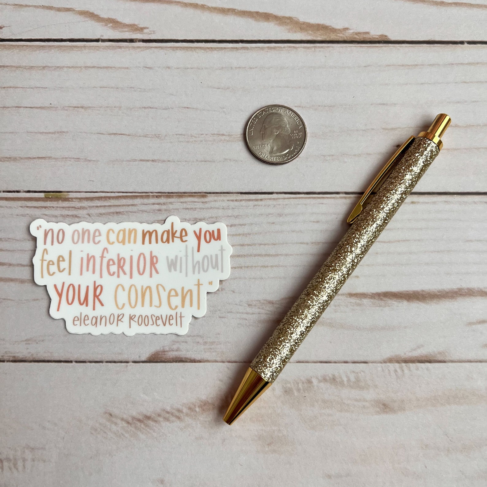 Encouraging & Inspirational Quotes Waterproof Vinyl Stickers - Etsy