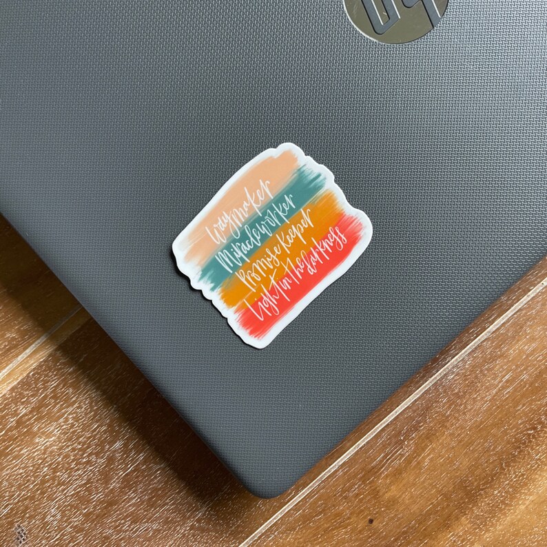 Waymaker Sticker Religious Christian Stickers Faith Bible | Etsy