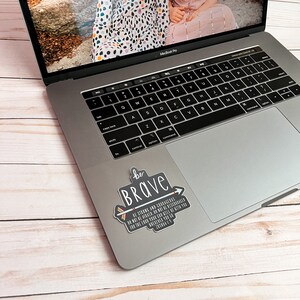 Christian Stickers | Faith Decals | Religious Art | Be Brave - Etsy