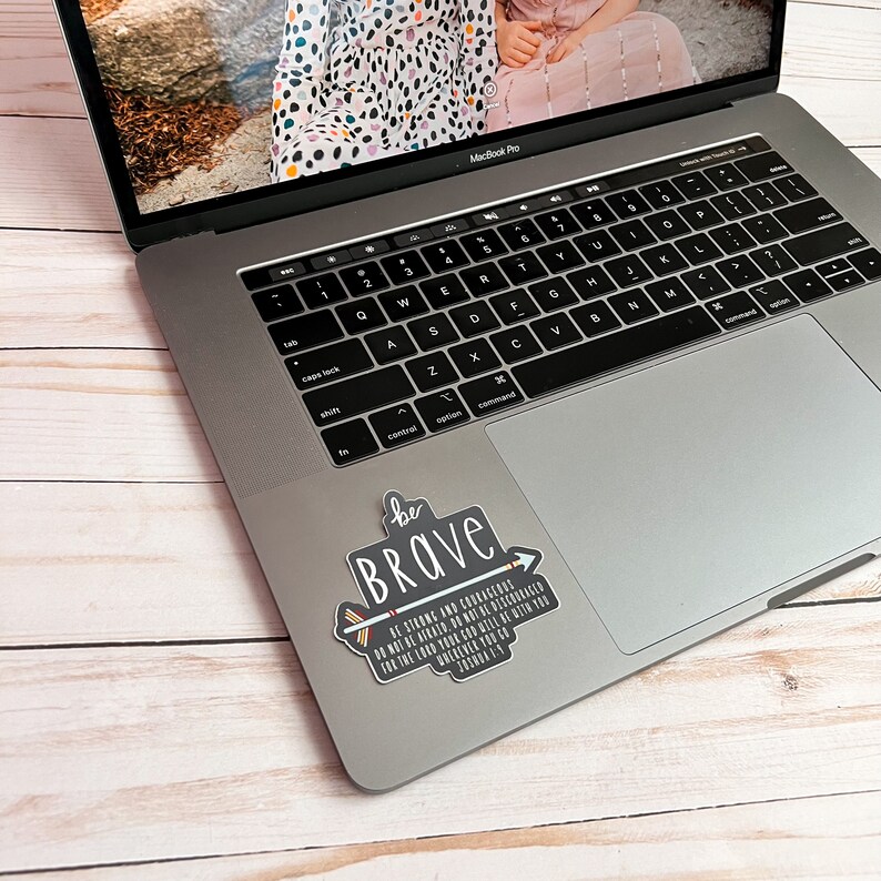 Christian Stickers Faith Decals Religious Art Be Brave - Etsy