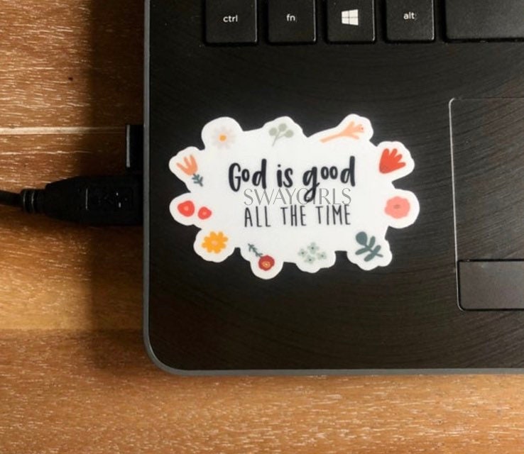 God is Good Sticker Religious Quotes Christian Stickers | Etsy
