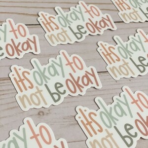 Sticker Quotes | Inspirational Decals | Waterproof Stickers | It's Ok ...