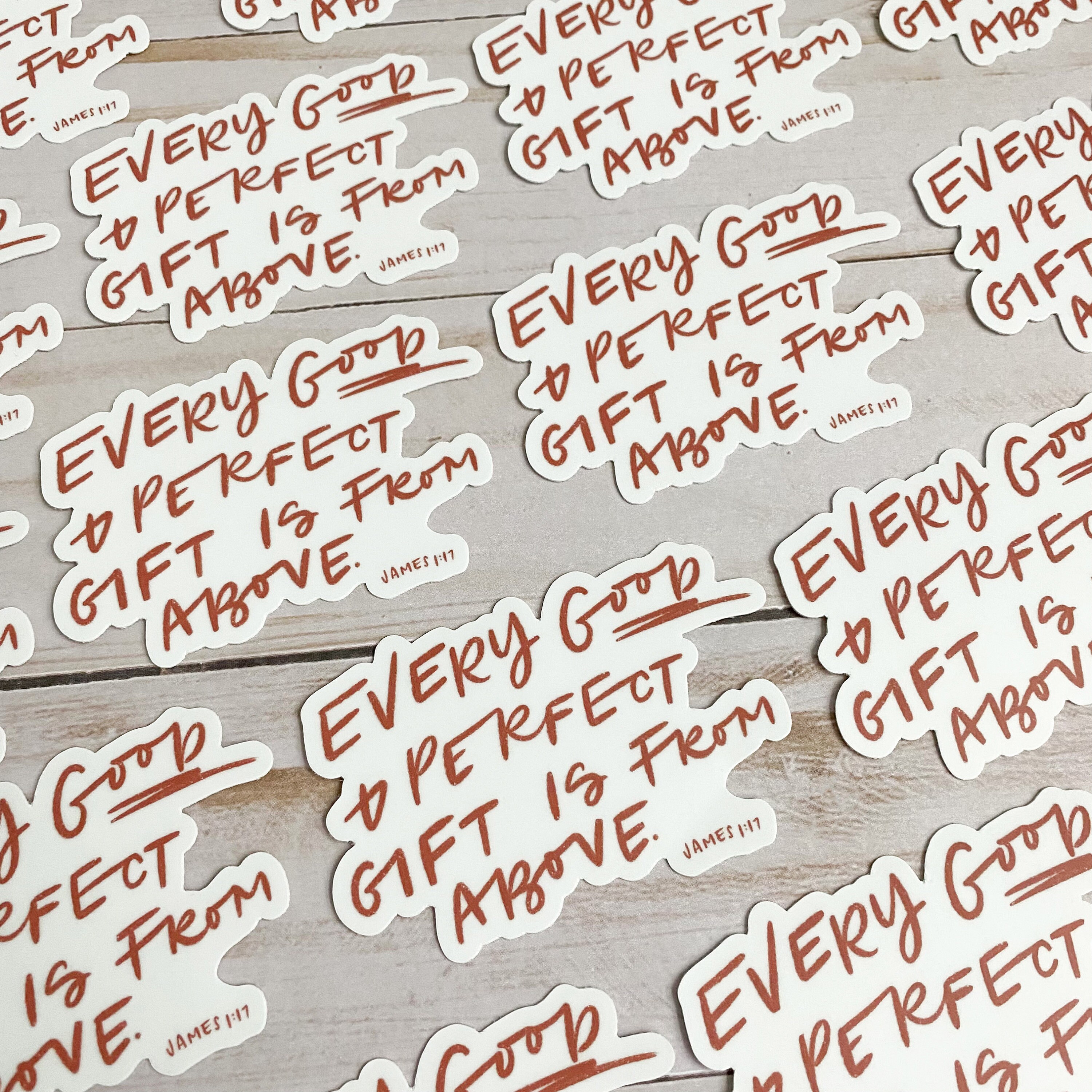 Bible Verse Sticker Christian Stickers Every Good & | Etsy